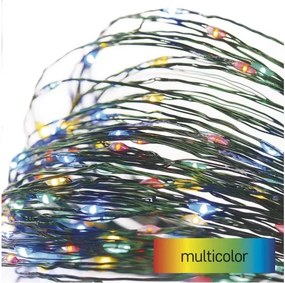 EMOS LED vánoční nano řetěz zelený multicolor 7,5m D3AM02