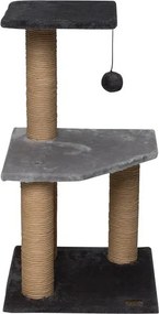 Škrabadlo Hemlock černé/šedé 65cm Ebi