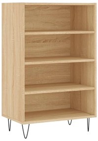 vidaXL Skříň highboard dub sonoma 57 x 35 x 90 cm kompozitní dřevo