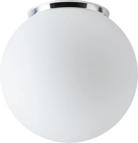 OS STY61228 STYX 2 stropní/nástěnné skleněné svítidlo chrom / bílá IP65 3000 K 8W LED - OSMONT