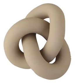 Keramická dekorace Knot Sand COOEE Design