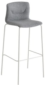GABER - Barová židle SLOT 78 čalouněná, vysoká