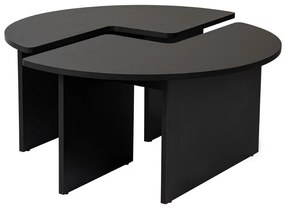 Designový konferenční stolek Zakwani 90 cm černý