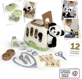 Smoby Veterinární výbava s pandou a přepravním boxem 2v1 / od 3 let