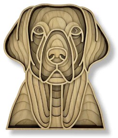 Labrador, nástěnná dekorace