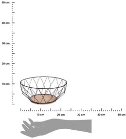 Košík Diamond na ovoce 28 cm