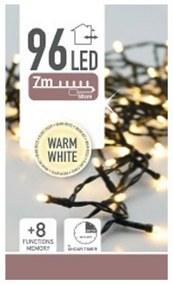 Světelný řetěz Twinkle teplá bílá, 96 LED