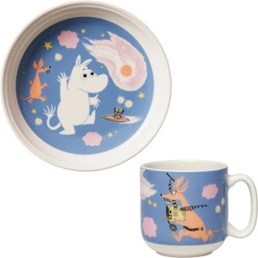 Set hrnku a talíře Moomin Space adventure, dárkový box