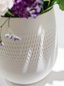 Villeroy&Boch Villeroy & Boch Manufacture Collier blanc Vase Carré malý 124 mm, 1100 ml