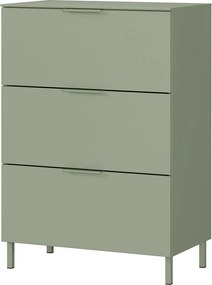 Zelená matná skříňka 68x98x40 cm Savoca – Germania
