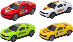LEAN Toys Odtahový kamion Lora, sada 4 autíček, otevíratelné dveře, světla a zvuky