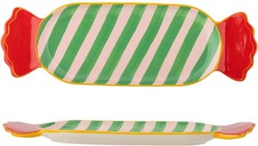 Kameninový tác s vánočním motivem 10,5x28 cm Caramella – Bloomingville
