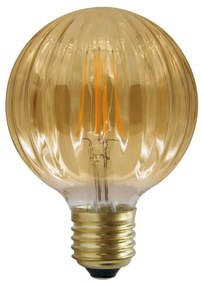 Polux | LED žárovka VINTAGE AMBER E27/4W/230V G100 2700K | SA0780