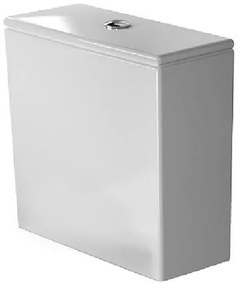 Duravit DuraStyle - Splachovací nádrž 39x17 cm, připojení vpravo/vlevo, s WonderGliss, bílá 09350000051