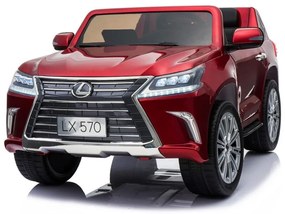 Tomido Elektrické autíčko Lexus LX570 lakované červené