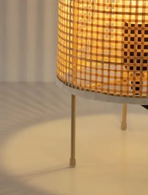 Designová stolní lampa Canto přírodní