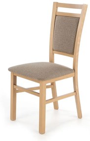 dřevěna židle Estan s čalouněným sedákem - Inari 26 / Dub sonoma
