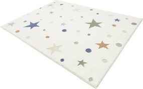 Koberec Esme Kids C5642A bílý / krémový