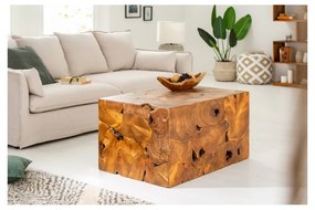 Massive home | Konferenční stolek SQUARE 90 CM masiv teak