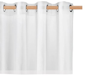 Room99 Záclona na kroužcích Novelia Barva: Bílá, Velikost: 500 x 250 cm