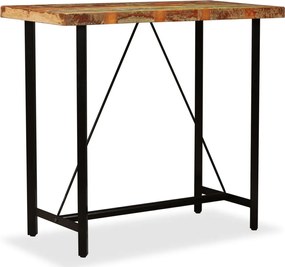 vidaXL vida XL Barový stůl masivní recyklované dřevo 120 x 60 x 107 cm [245440]