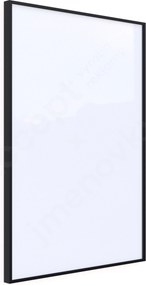 ACCEPT Dveřní tabulka Plato X 148 x 210 mm (černá) - černá tabulka
