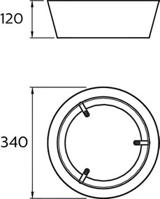 Philips Dawn CL258 šedá / LED stropní svítidlo / 1100lm / 3000K / IP20