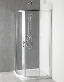 Sapho Sprchy - Sprchový kout 900x900x1900 mm s vaničkou, čiré sklo AG4290