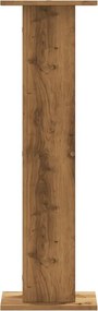 Stojany na rostliny 2 ks dub artisan 30 x 30 x 95 cm kompozit 3307881