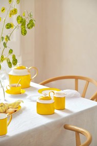 Pip Studio Pip Chique cukřenka 550ml, žlutá (Porcelánová cukřenka 550 ml)