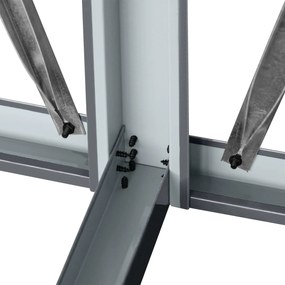 Přístřešek na 2 popelnice BestBerg BBTS-MK2  / 1,3 m² / 160 × 80 × 122 cm / antracit