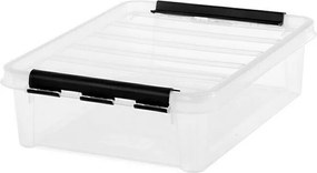 Smartstore Classic Box s víkem, 40 × 30 × 11 cm, 8 l, transparentní