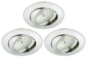 Briloner 8317-039-SADA 3x LED Stmívatelné koupelnové svítidlo LED/5,5W/230V IP23
