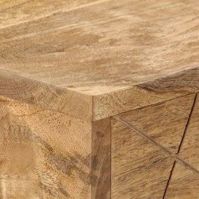 Psací stůl se zásuvkami 110 x 50 x 76 cm masivní mangovník 246718