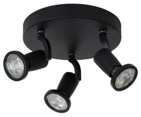 Lucide 11903/15/30 - LED bodové svítidlo JASTER-LED 3xGU10/5W/230V černé