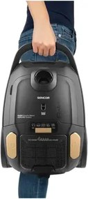 SENCOR SVC 8310BK černá / Sáčkový vysavač / 800 W / 3L / 68 dB / 11m r
