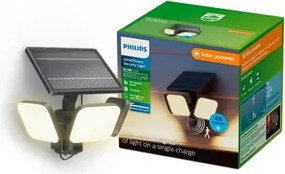 Philips Zyren 24,5W černá / Venkovní svítidlo / 4000 lm / 3000 K / IP6