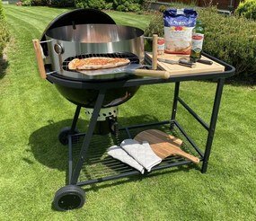 Avenberg Multifunkční kotlový gril  Venezia + el. gril. jehla + pizza pec