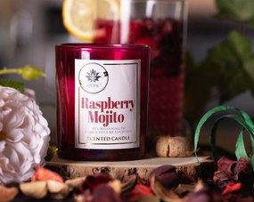 ARÔME Svíčka s vůní drinku 125 g Raspberry Mojito