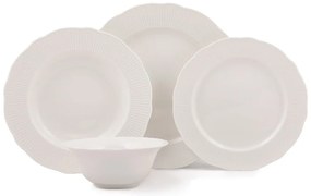 24dílná sada talířů z porcelánu Kutahya Golden Era