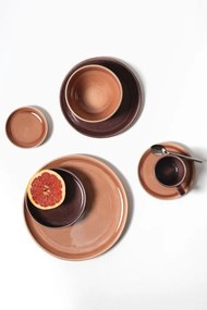 Růžový kameninový podšálek ø 14,5 cm Duna – ONA