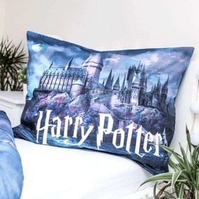 JERRY FABRICS Povlečení Harry Potter svítící univerzita Bavlna, 140/200, 70/90 cm