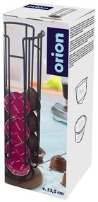 Černý stojan na kapsle Radka – Orion