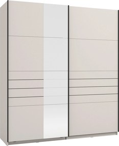 XXXLutz SKŘÍŇ S POSOUVACÍMI DVEŘMI, kašmírová, 195/217,5/60 cm Xora - Šatní skříně - 000834015308