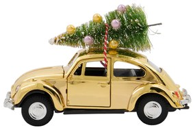 Vánoční autíčko Xmas Car Golden House Doctor