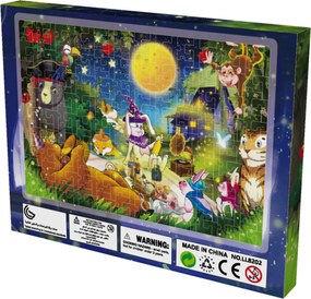 Aga4Kids Dětské puzzle Zvířátka v lese 216 dílků