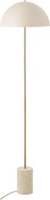 Béžová stojací lampa s kovovým stínidlem (výška 155 cm) Sheffield – House Nordic