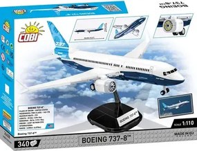 COBI 26608 Boeing 737 Max 8 / 1:110 / 340 kostek / od 8 let