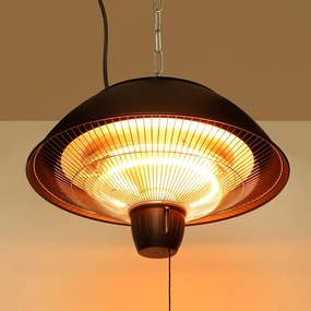 SOLIGHT Závěsný infrazářič na terasu 2000W