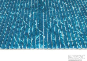 Breno Koupelnová pěnová předložka SOFTY-TEX 79829.2 vodní hladina, šíře 65 cm, Modrá